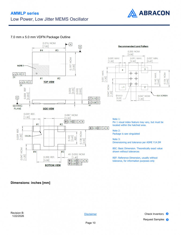 AMMLP series datasheet page 10