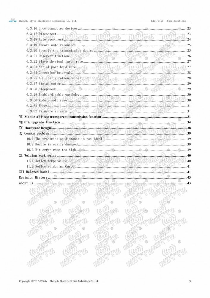 E104-BT53A3 datasheet page 3