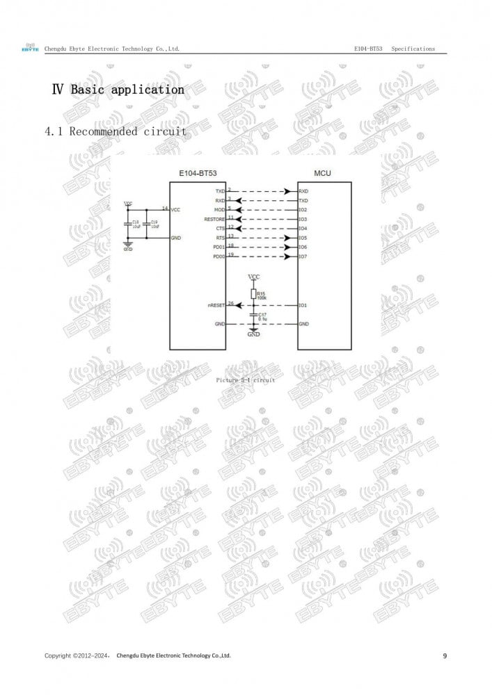 E104-BT53A3 datasheet page 9