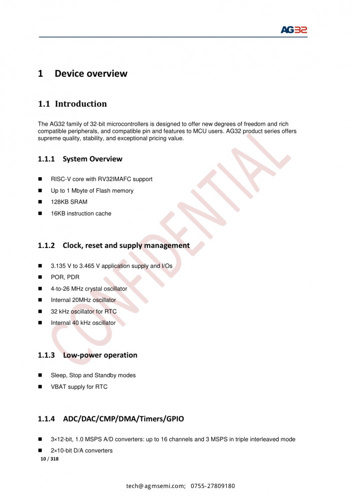 AG32 reference manual preview, page 10
