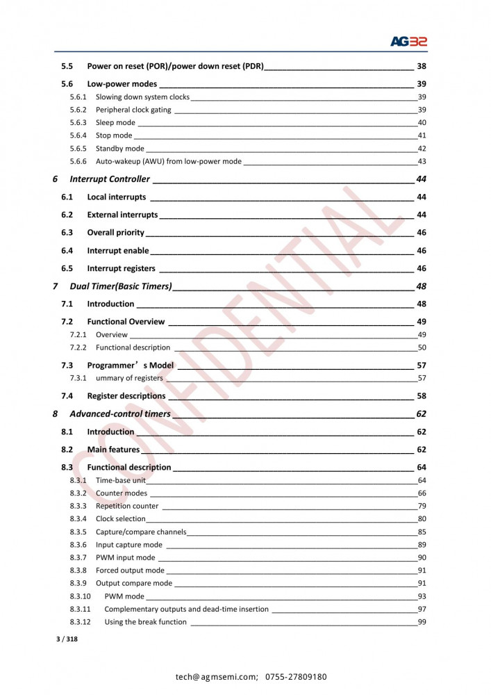 AG32 reference manual preview, page 3