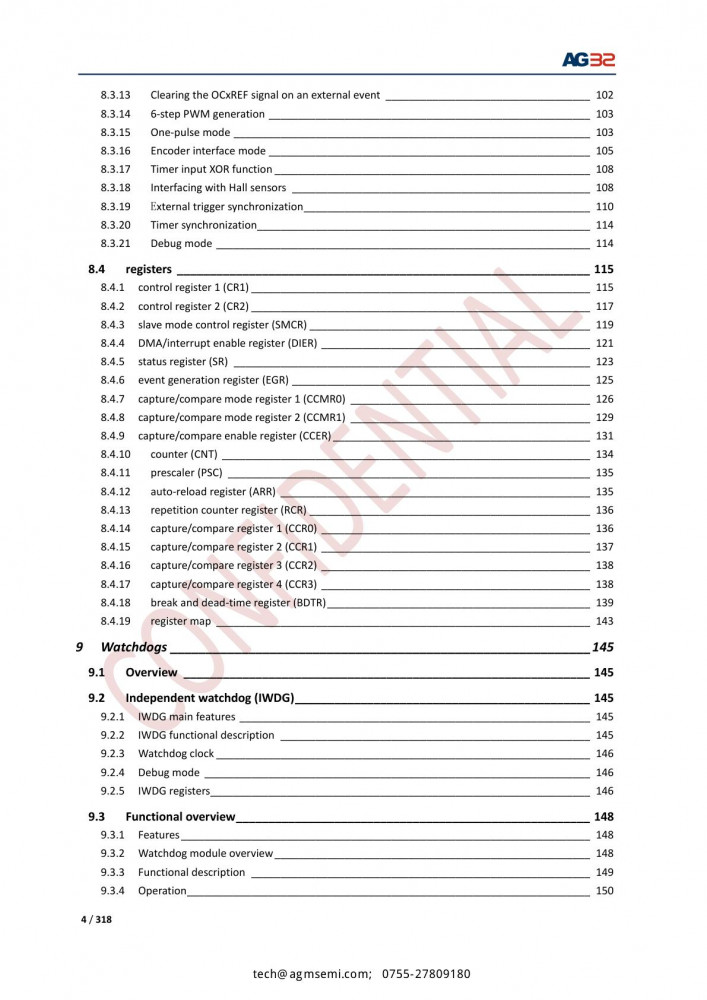 AG32 reference manual preview, page 4