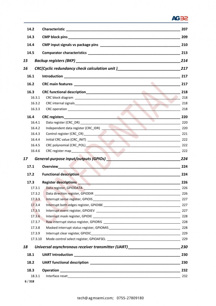 AG32 reference manual preview, page 6