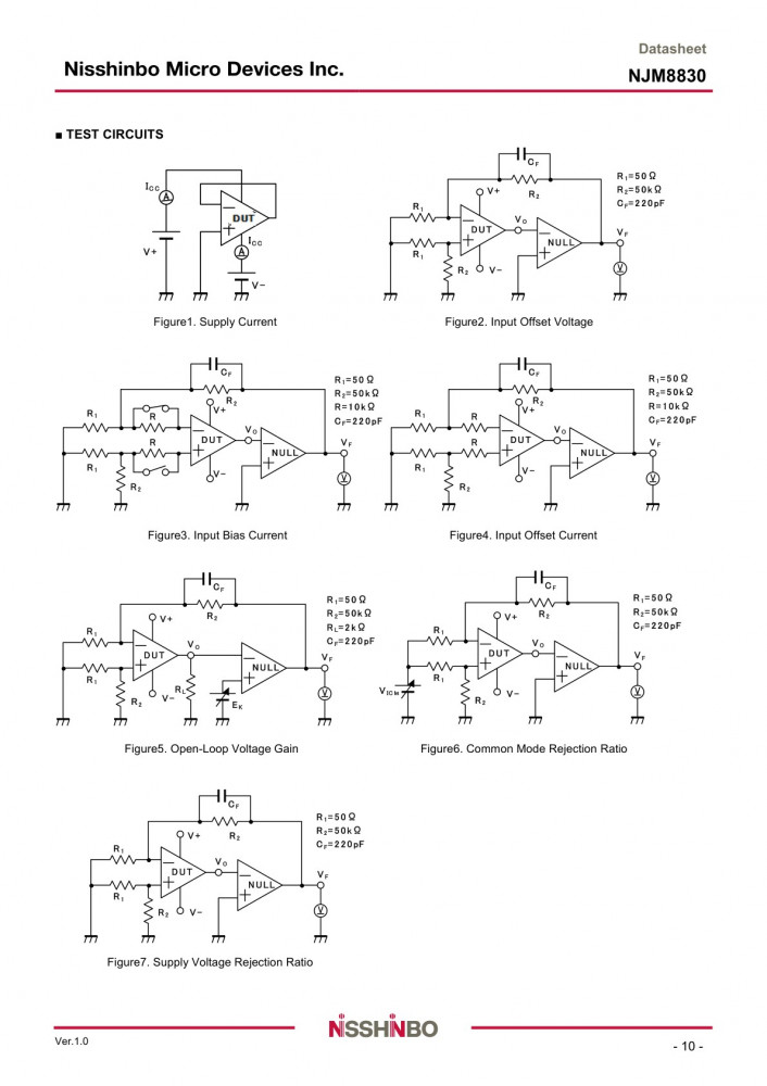 NJM8830 datasheet page 10