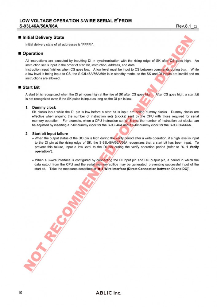 S-93L66A datasheet page 10