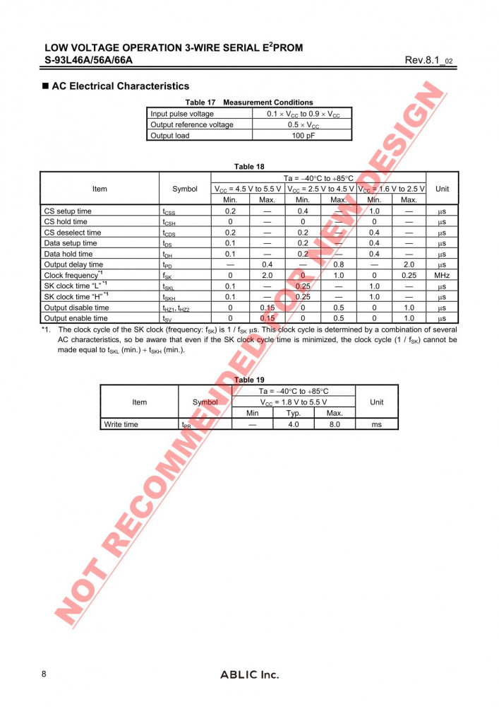 S-93L66A datasheet page 8