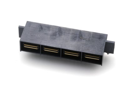 EXTreme LPHPower Plug, Right-Angle, 28 Signal Contacts, Select Gold (Au)  Plating, for 2.36mm Thick PC Board