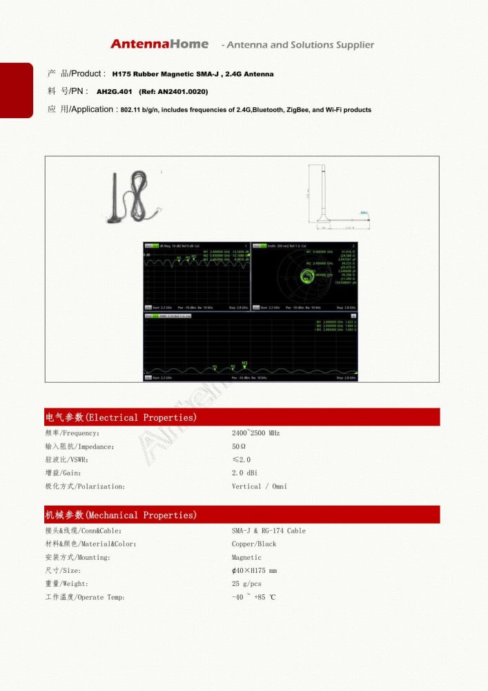 AH2G.401 technical document page 1