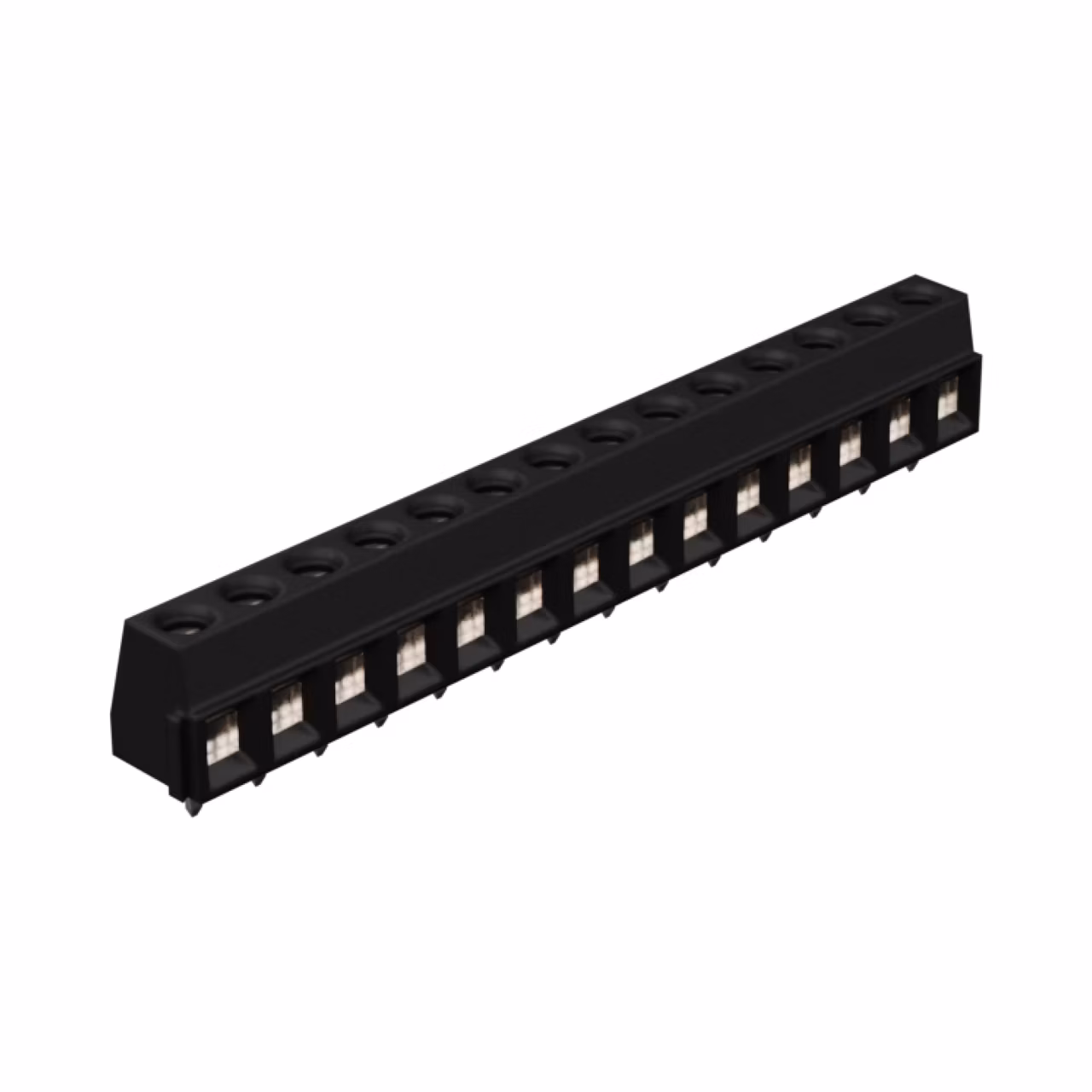 5.00mm Pitch Beau Eurostyle Low Profile, Single Level Modular Terminal Block, 14 Circuits for sale