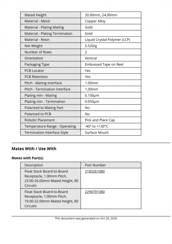 MOLEX 2183271280 document image, page 3