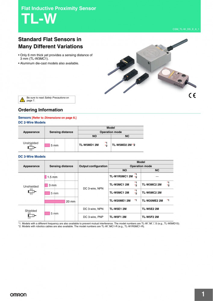 TL-W1R5MC1 documentation page 1