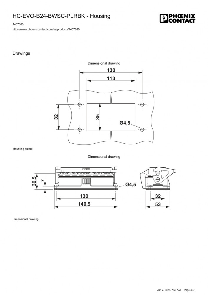 Phoenix Contact 1407660 technical document page 4