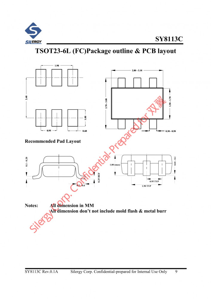 SY8113CADC datasheet page 9