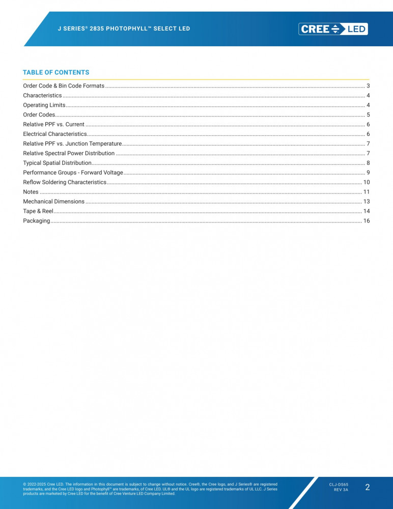 JB2835BWT-G-PPS datasheet page 2
