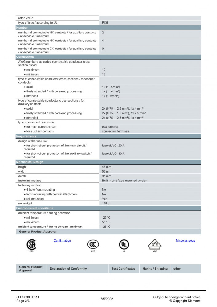 3LD2030-0TK11 technical document image 3