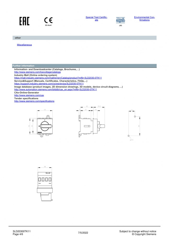 3LD2030-0TK11 technical document image 4