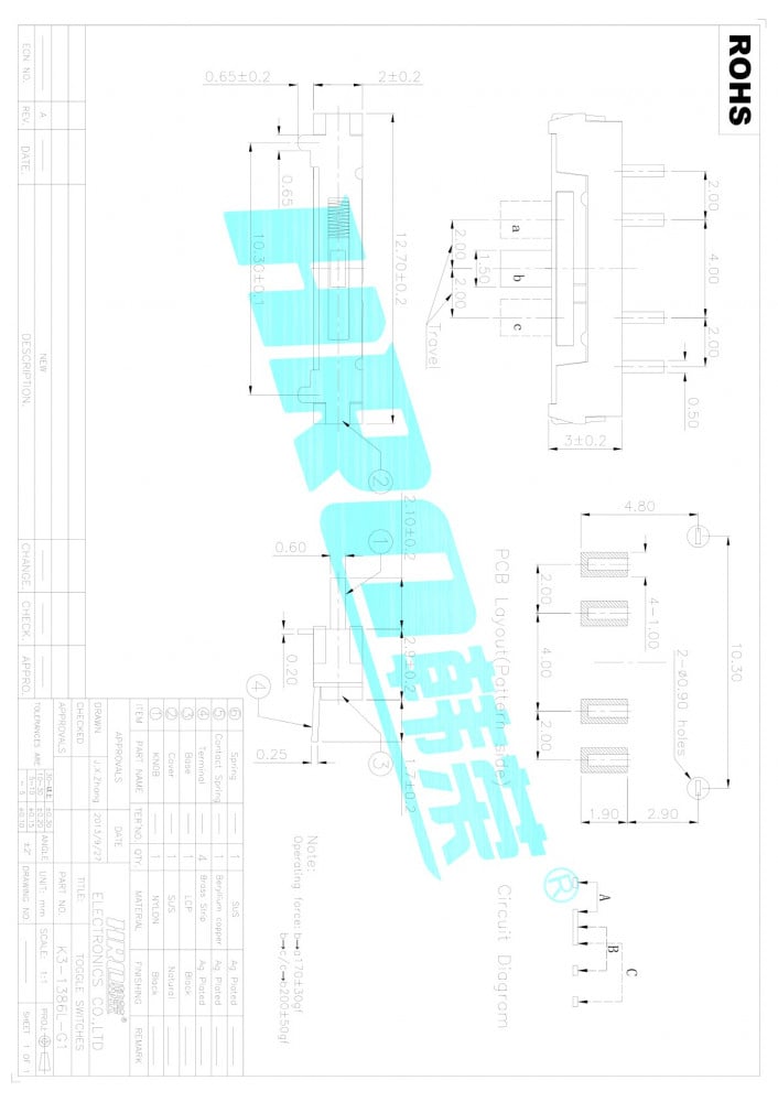K3-1386L-G1 technical document preview
