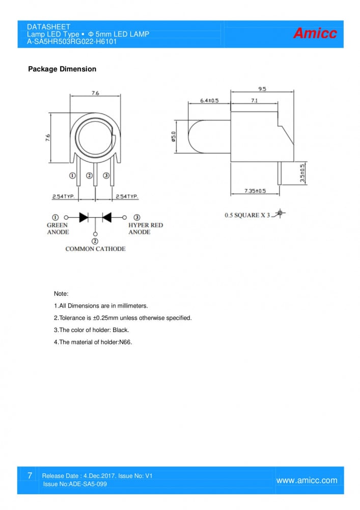 A-SA5HR503RG022-H6101 datasheet page 7