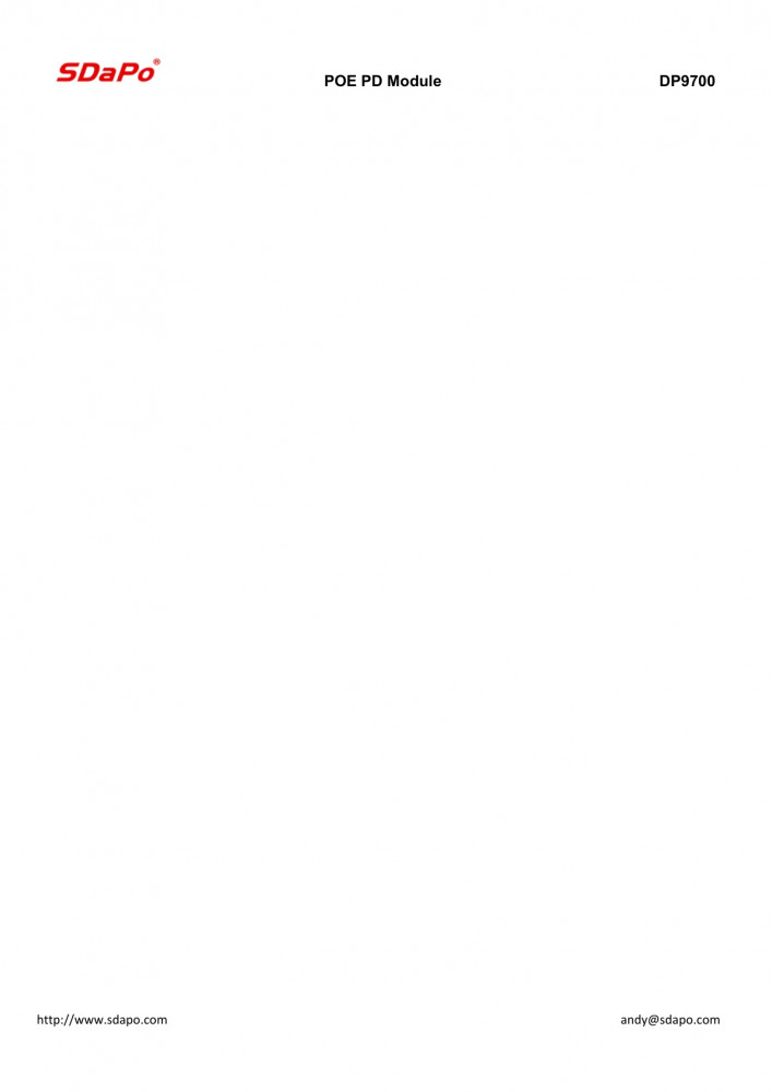 DP9700 datasheet page 5