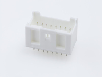 Mini-Lock Receptacle Housing, 2.50mm Pitch, Single Row, Positive Lock, 3 Circuits, Black, PFAS-Free
