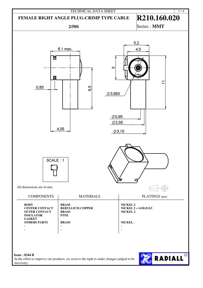 R210160020 technical document page 1