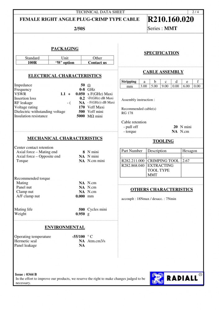 R210160020 technical document page 2