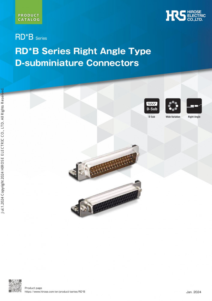 RDDB series technical document page 1
