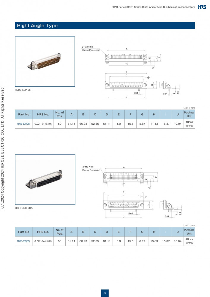 RDDB series technical document page 3