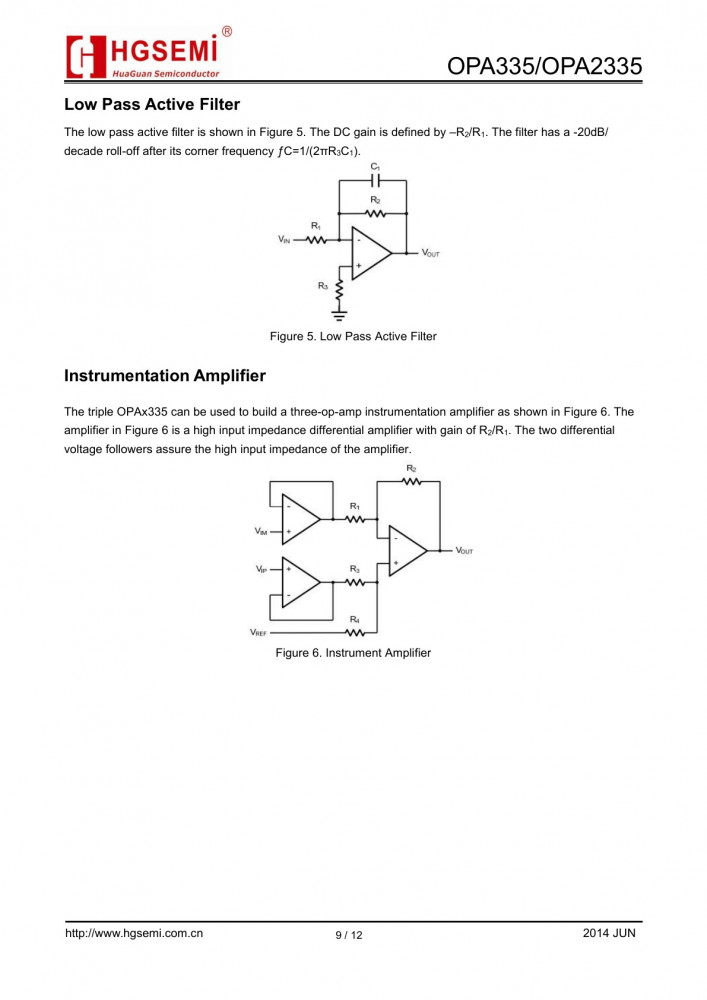 OPA335M/TR datasheet page 9