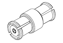 SMP Jack-to-SMP Jack Adapter, Straight, 8.20mm Length, Tray, 50 Ohms for sale