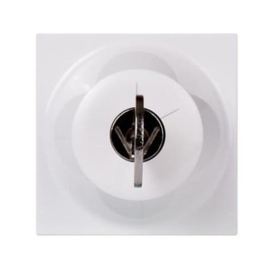 Key switch Mosaic - 2-position - Ronis key - 2 modules - white for sale