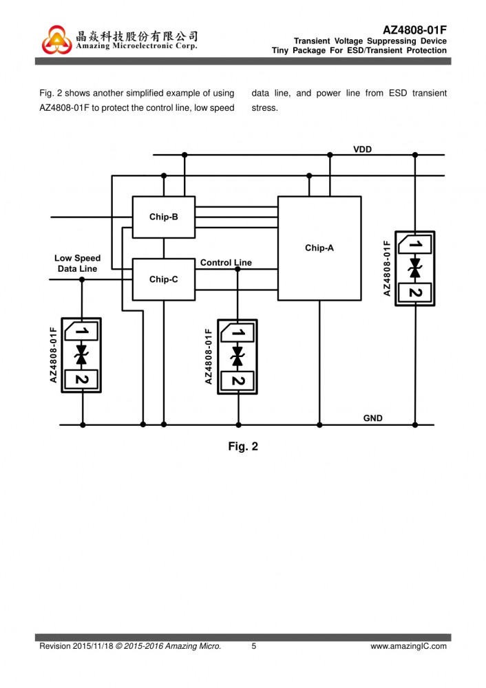 AZ4808-01F technical document page 5