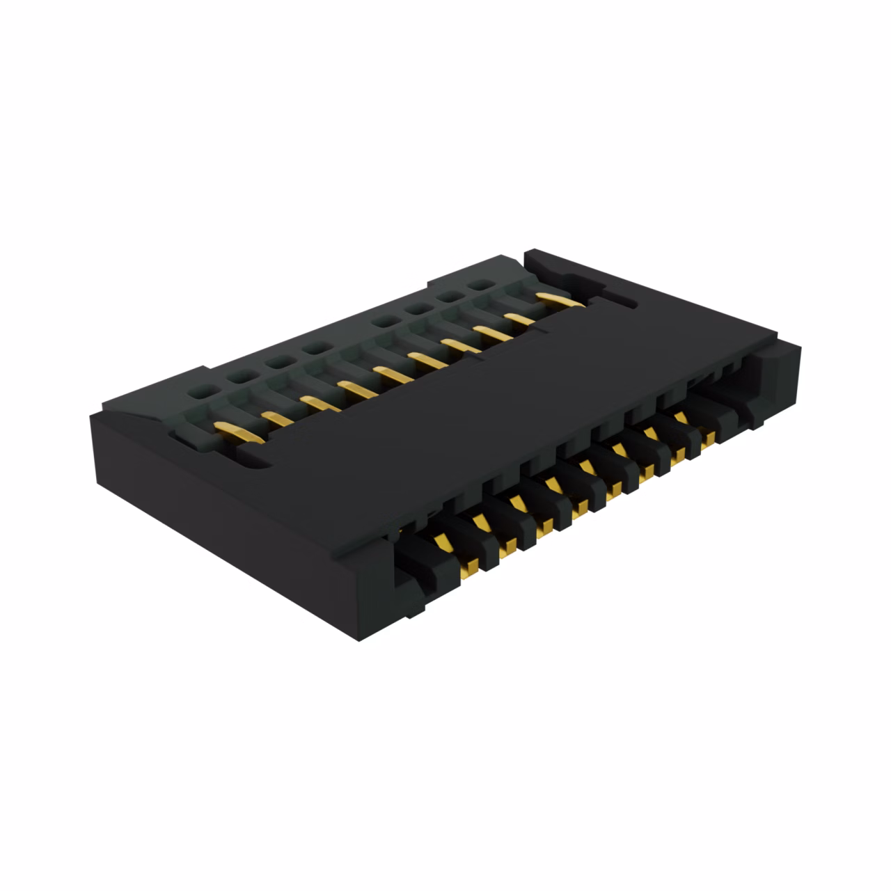 Easy-On FFC/FPC Connector, 0.40mm Pitch, FlatLock Series, Right-Angle, Dual Contact, 0.65mm Height, 8 Circuits, Gold Plating for sale