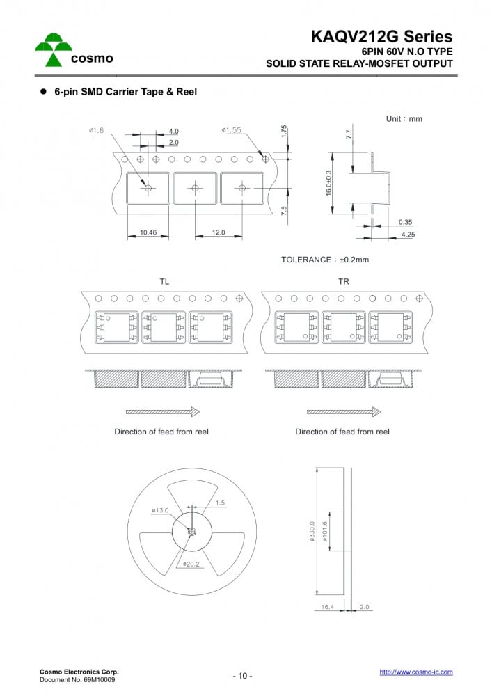 KAQV212G datasheet page 10