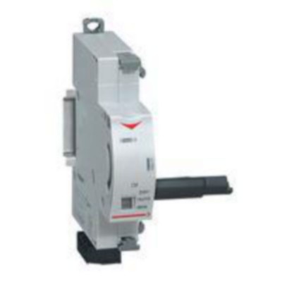 DX³ - Auxiliary changeover switch DX³ 0.5 module - 6A 250V AC - Indicates contact position - For MCBs, RCBOs, RCCBs
