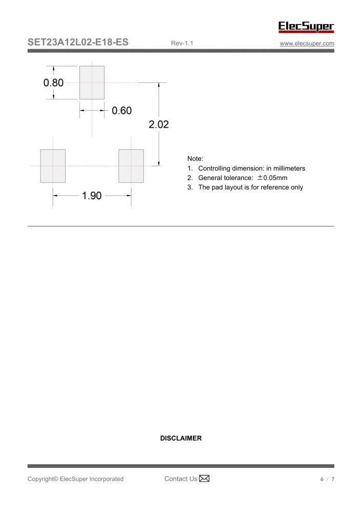 SET23A12L02-E18-ES datasheet page 6