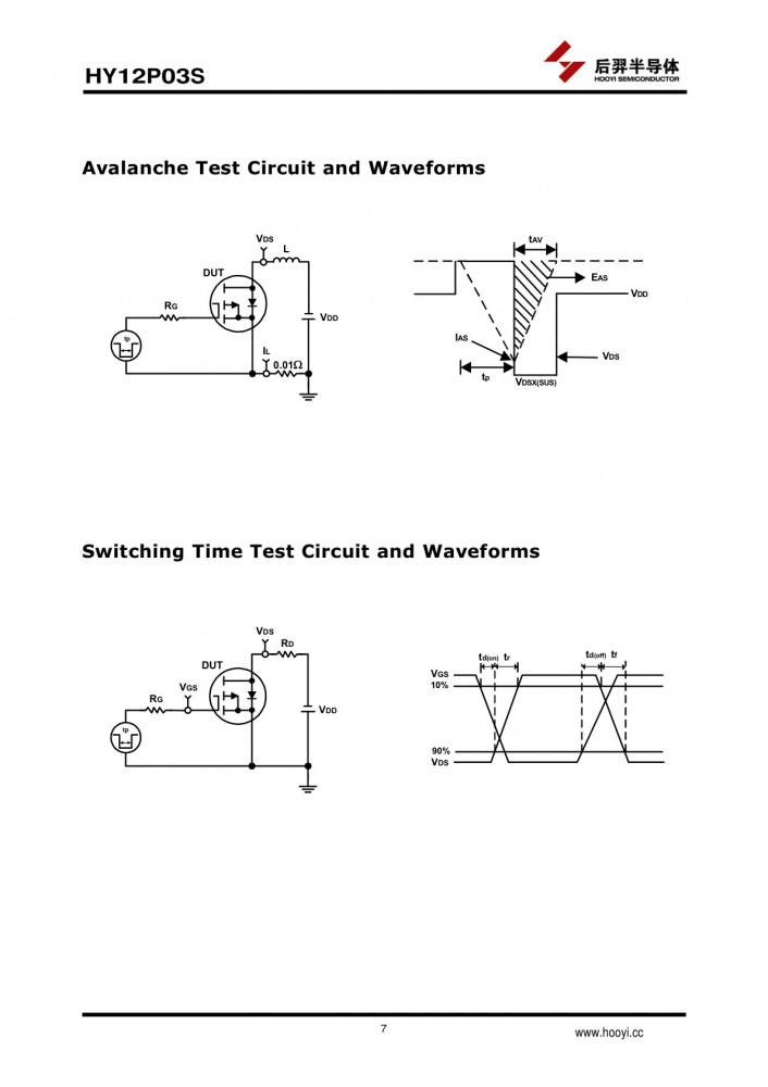 HY12P03S datasheet page 7
