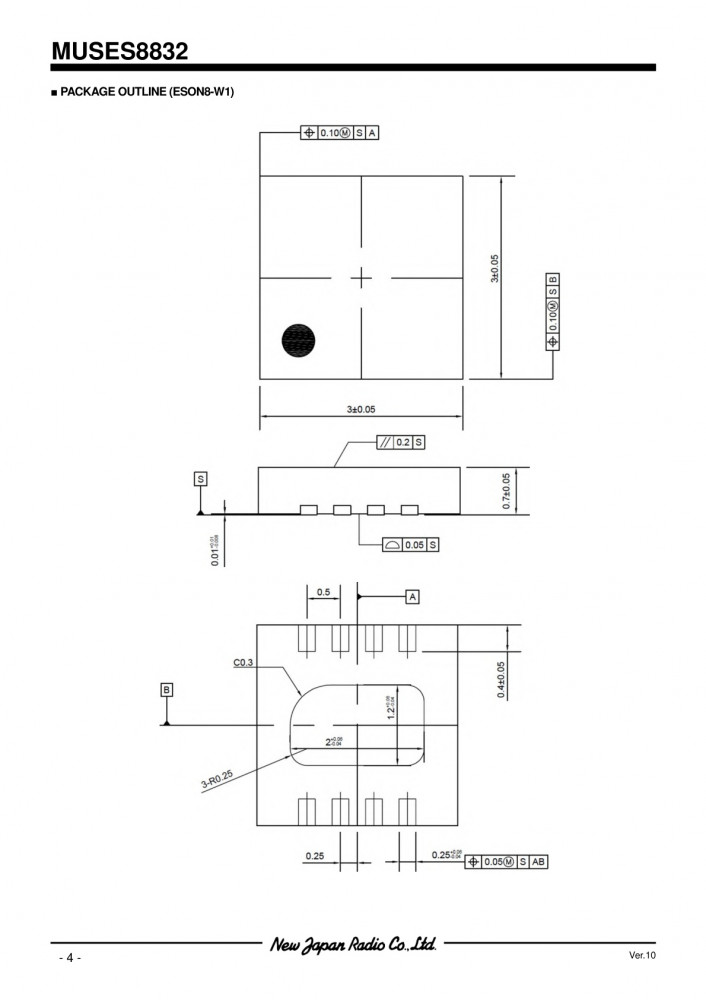 MUSES8832 datasheet page 4
