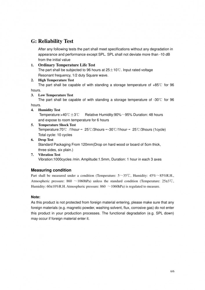 GSC8530YA-16R2700 approval document page 6