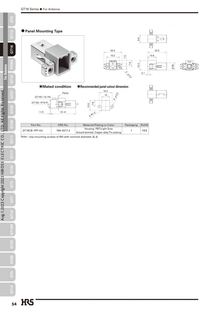 HRS GT16G document page 7
