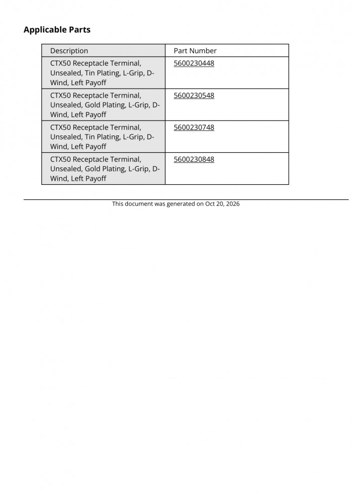 Molex 2157861900 tooling document page 3