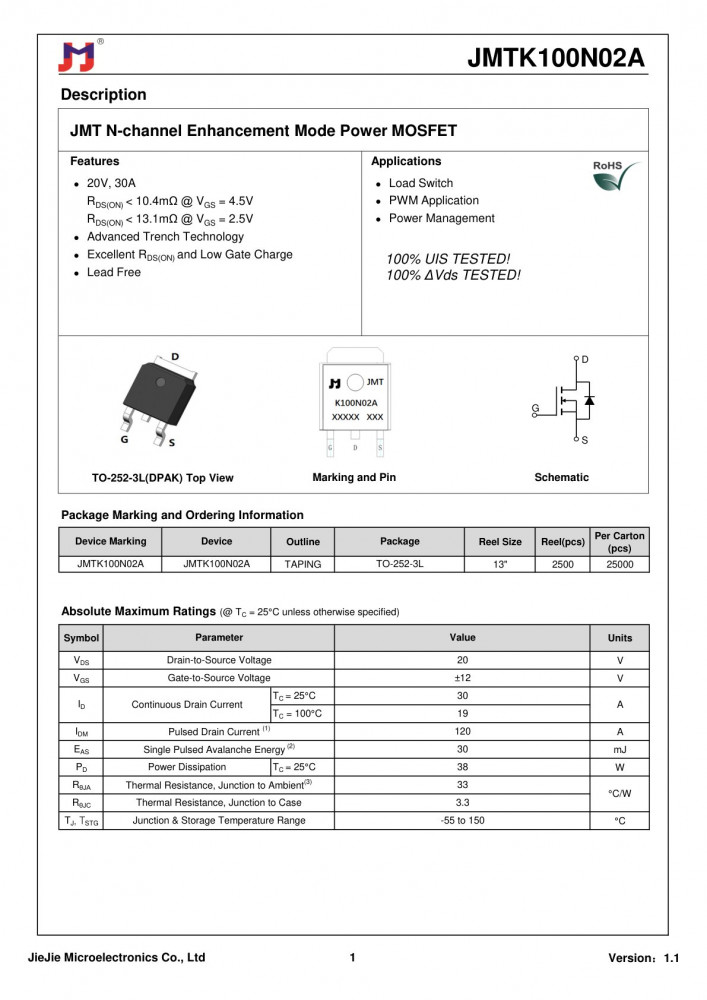 Technical document page 1