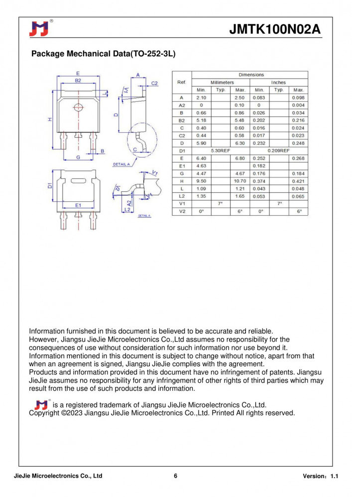 Technical document page 6