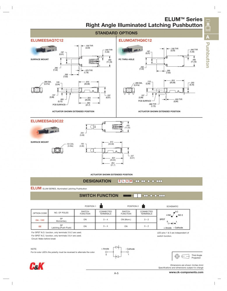 C&K catalog page 5