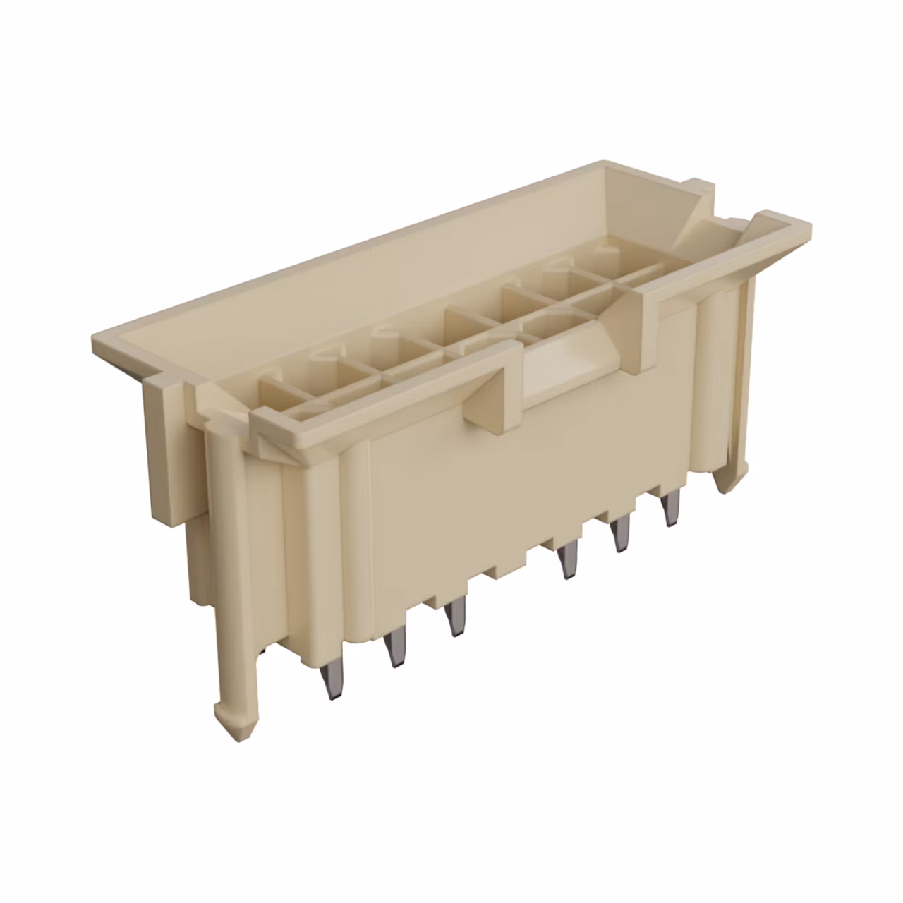 Micro-Fit 3.0 Wire-to-Board Header, Dual Row, Vertical for up to 3.56mm Thick PCB, 10 Circuits, Tin (Sn) Plating