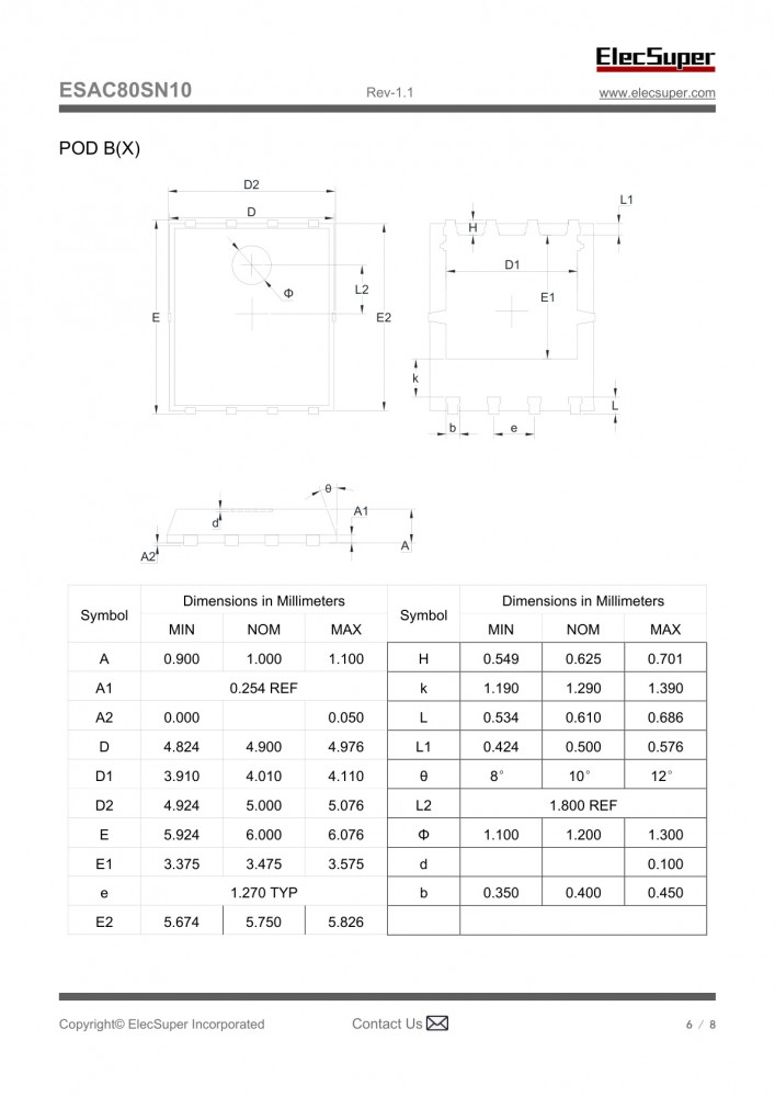 ESAC80SN10 datasheet page 6