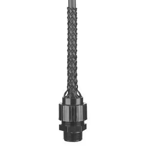 Deluxe Cord Grips, Straight Male Non- Metallic, .500-.625