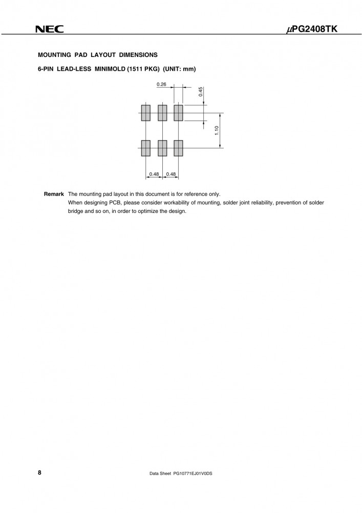 UPG2408TK-E2-A datasheet page 10