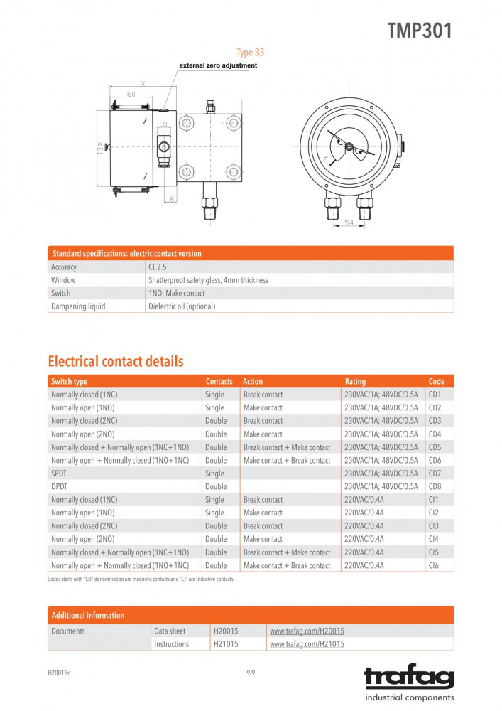 TMP301 document page 9