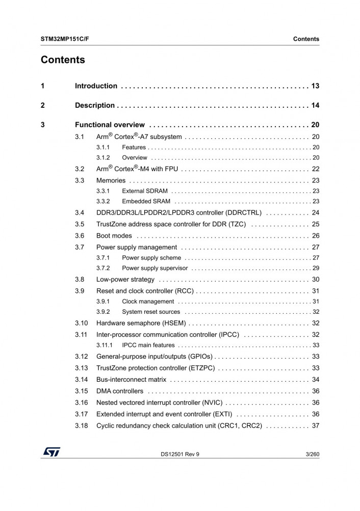 STM32MP151C document preview, page 3